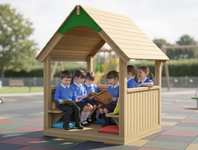 Reading Huts for Schools - The School Playground Company